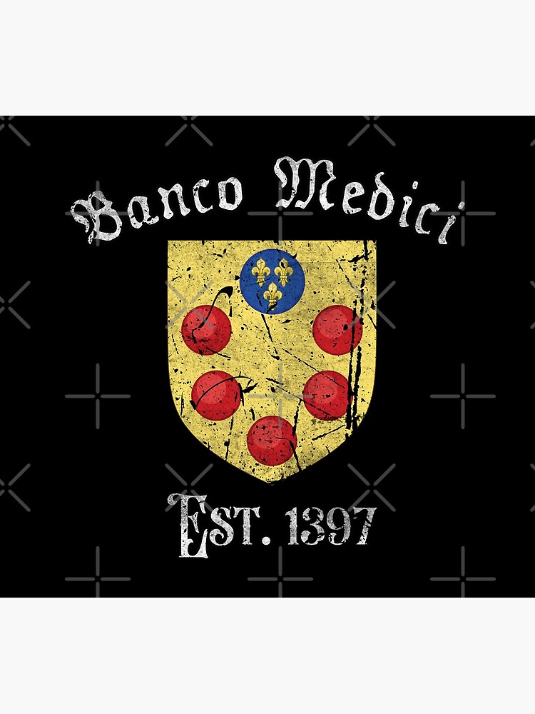 Póster con la obra «Medici Bank, fundado en 1397 - antiguo banco ...