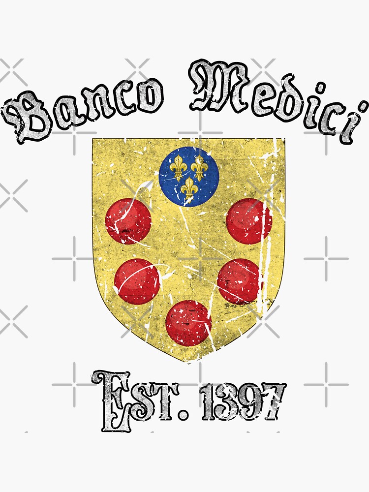 "Medici Bank, founded 1397 - antique historical bank of the Medici ...