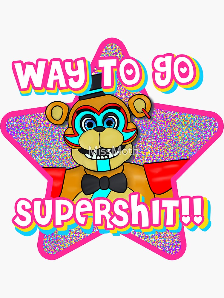 "Way to Go!" Sticker by MissMoth | Redbubble