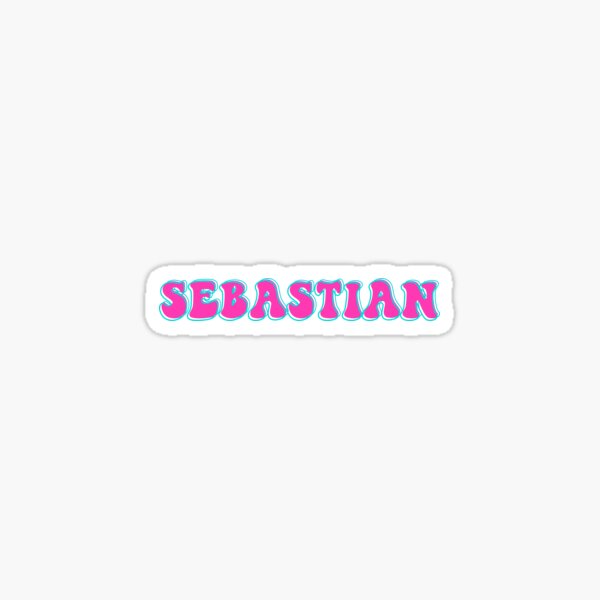 "SEBASTIAN Name - SEBASTIAN Name Cute Design" Sticker by Custom-Name ...