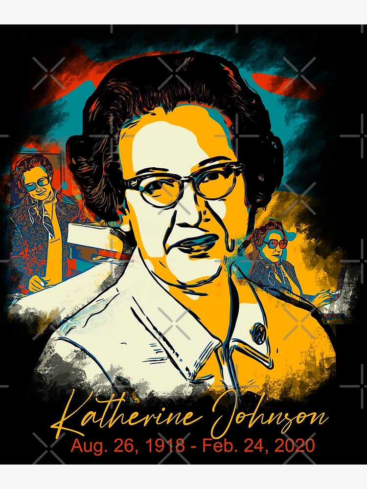 "Katherine Johnson tribute" Art Print for Sale by mwebba2005 | Redbubble