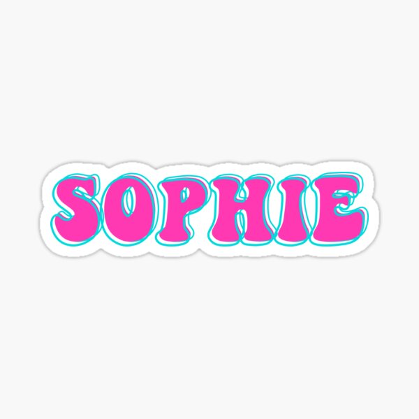"SOPHIE Name - SOPHIE Name Cute Design" Sticker by Custom-Name | Redbubble