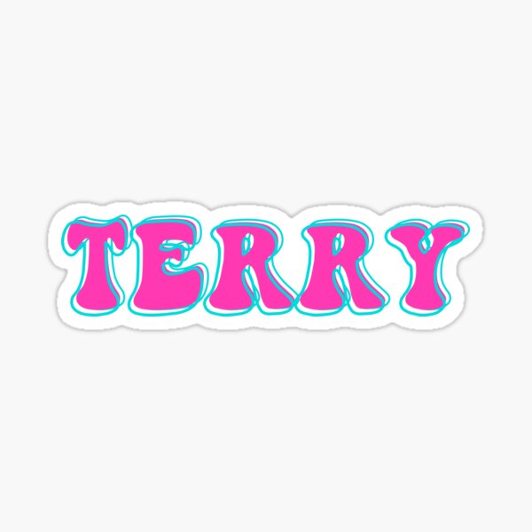 "TERRY Name - TERRY Name Cute Design" Sticker by Custom-Name | Redbubble
