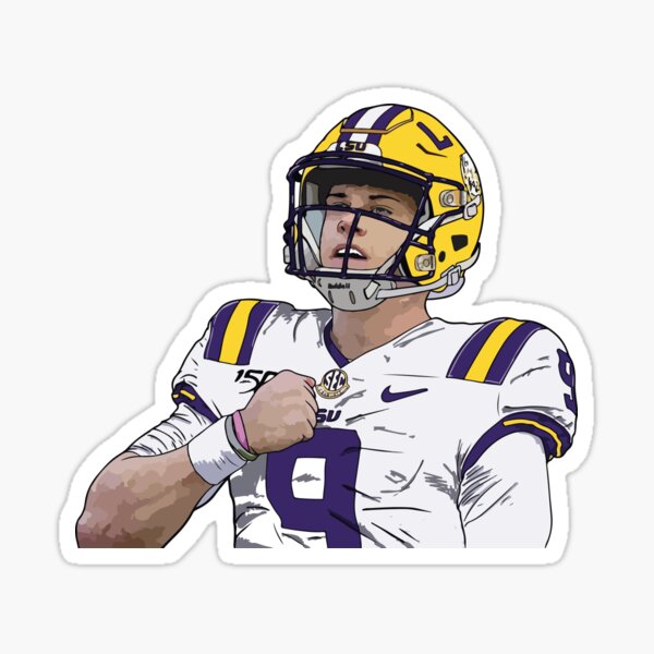 "joe burrow " Sticker for Sale by -DEEWOLF- | Redbubble