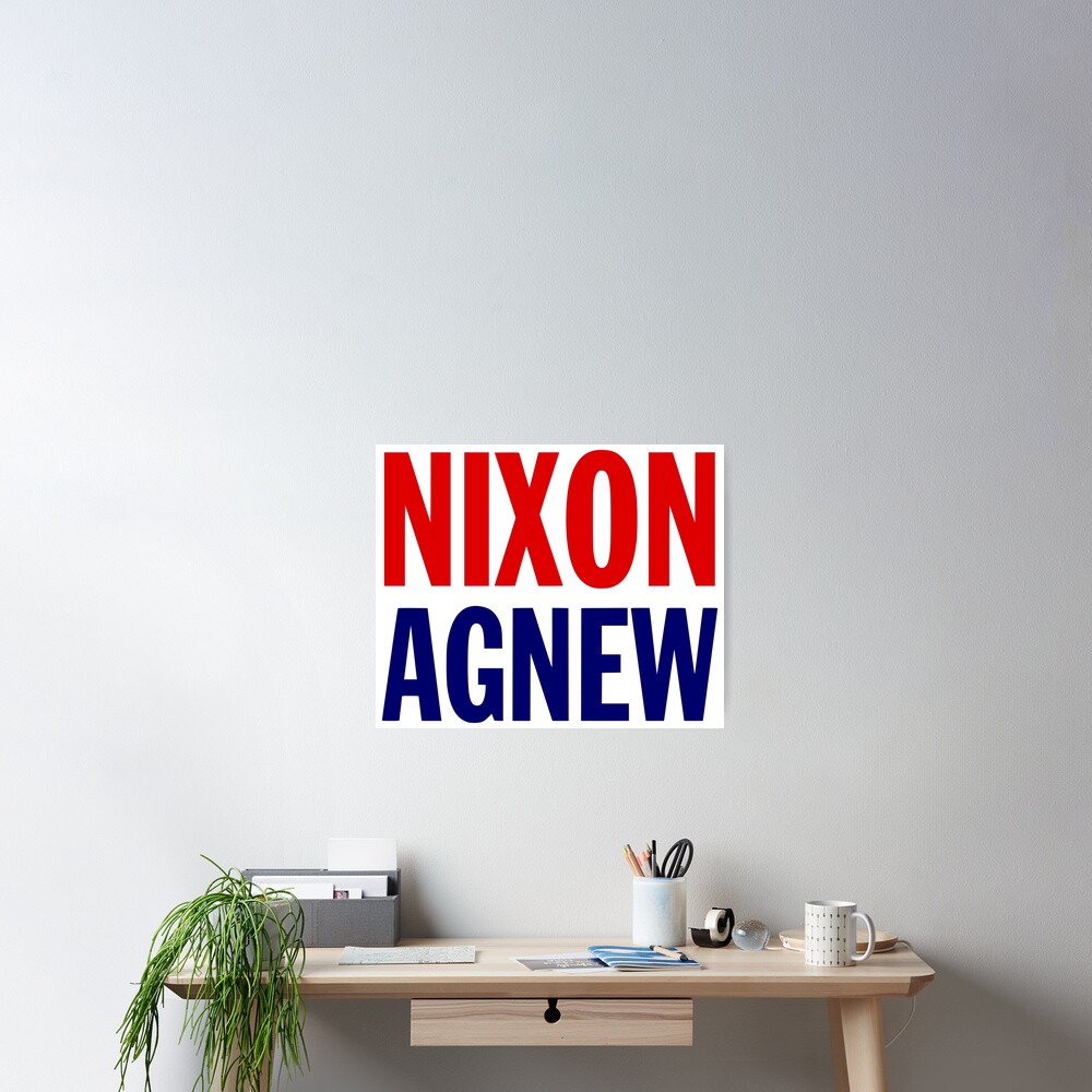 "The Nixon (Logo from Richard Nixon 1968 Presidential Campaign)" Poster ...
