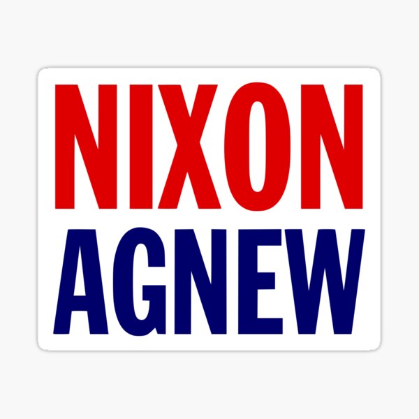 "The Nixon (Logo from Richard Nixon 1968 Presidential Campaign ...