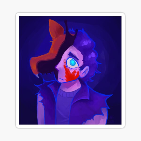 "foxy bro" Sticker for Sale by Moonselkie | Redbubble