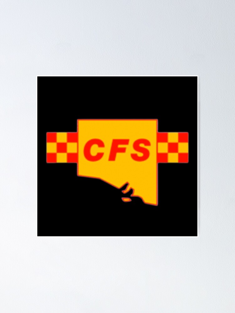 "CFS - logo" Poster for Sale by RENAGADE4LYF | Redbubble