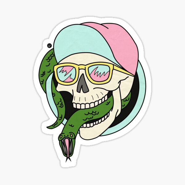 "Cobra Killer" Sticker for Sale by Lethal-Luke | Redbubble