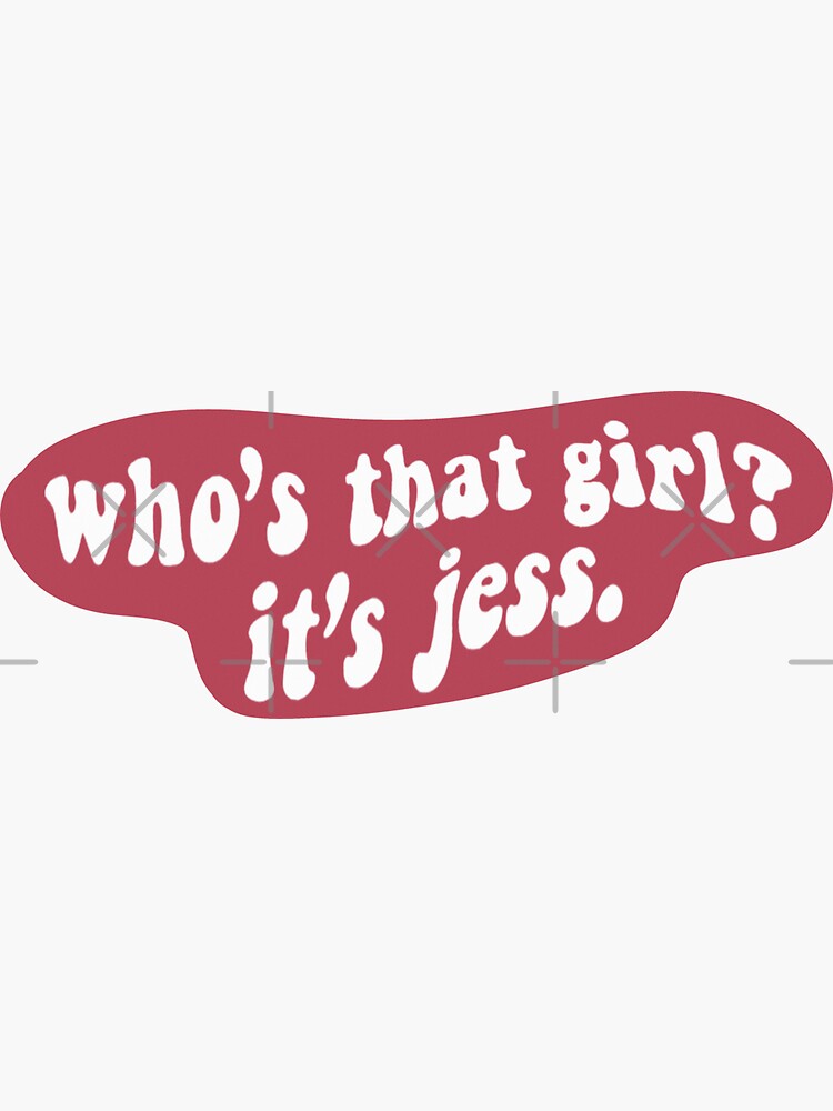 "Jess Day Quote | New Girl Inspired | Sticker DIY cosplay fandom ...