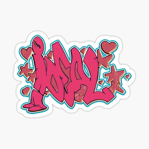 "Cool Street Art Graffiti" Sticker for Sale by tillhunter | Redbubble