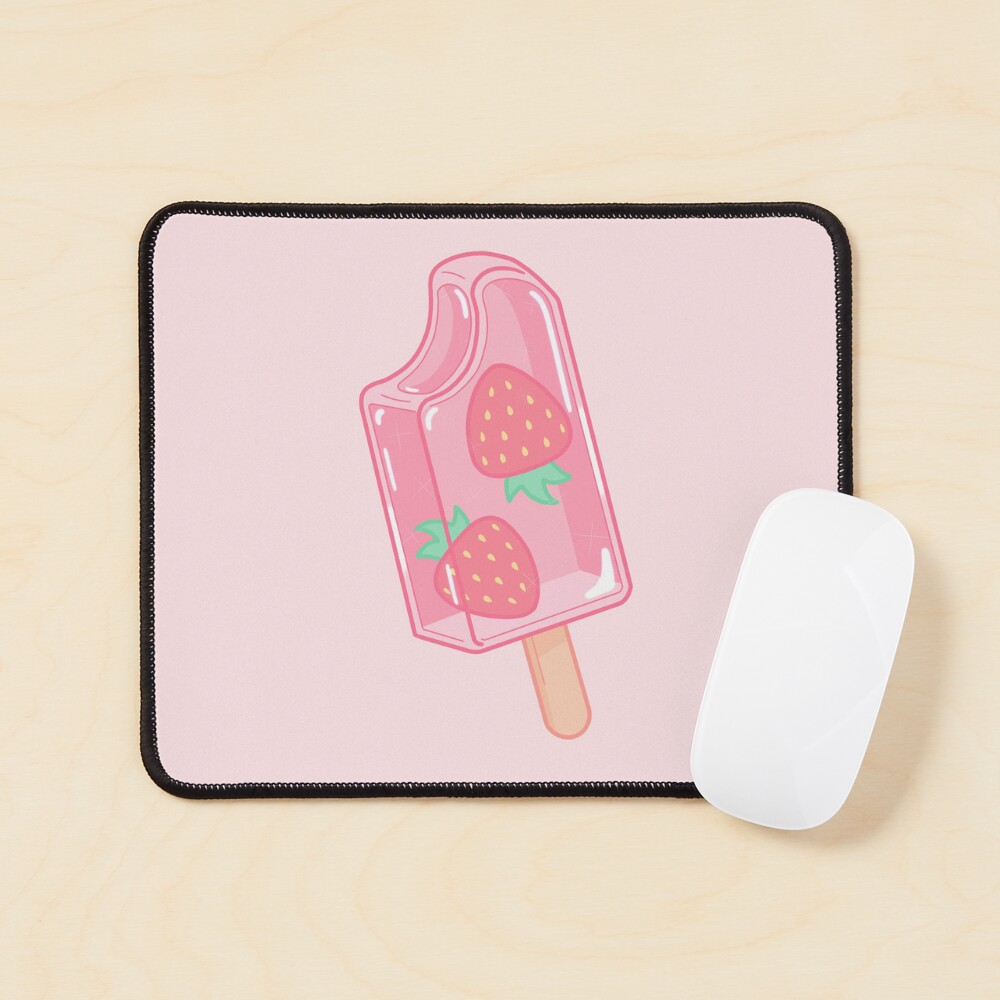 "Strawberry Fruit Pink Popsicle " Sticker for Sale by Innovativa ...