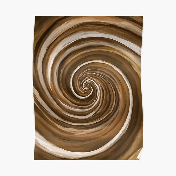 "Quantum Color Art - Entanglement 1EPST - Brown, painted by hand ...