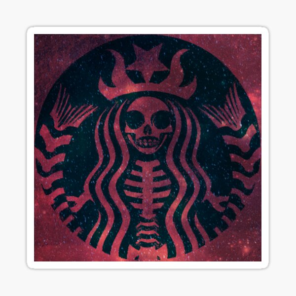 Galaxy Starbucks Stickers | Redbubble