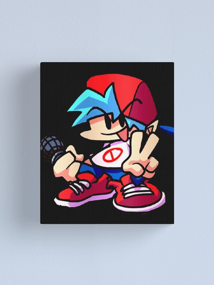 "FNF-friday night funkin" Canvas Print for Sale by pelifpjanskyc ...
