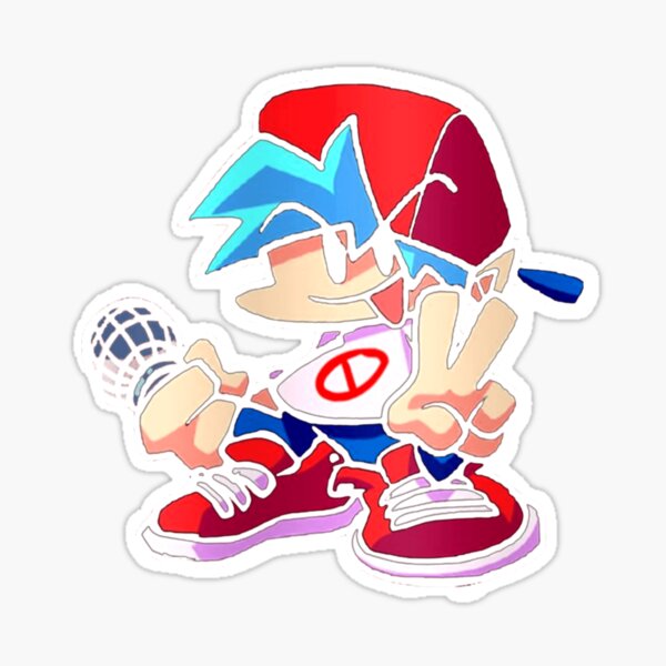 Fnf Friday Night Funkin Sticker By Pelifpjanskyc Redbubble