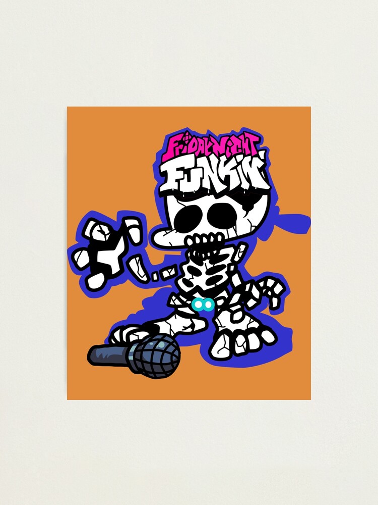 "FNF Boyfriend Gameover " Photographic Print for Sale by pelifpjanskyc ...