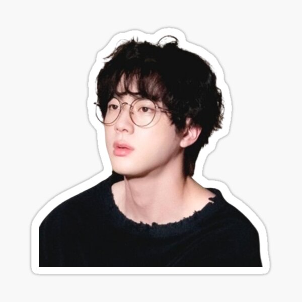 "BTS Jin" Sticker by hei-z99 | Redbubble