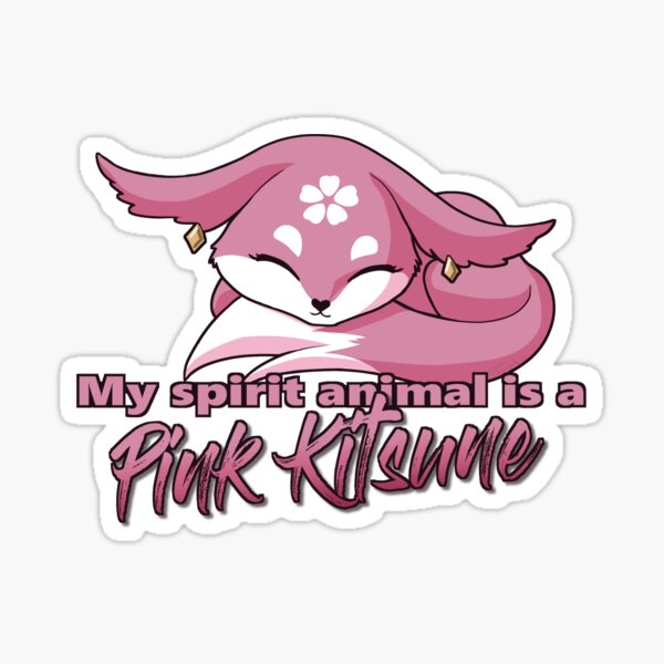 "Spirit Animal Yae Miko" Sticker for Sale by Sapphyre411 | Redbubble