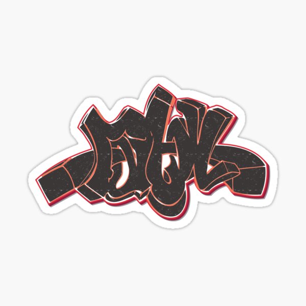 "Cool Street Art Graffiti" Sticker by tillhunter | Redbubble