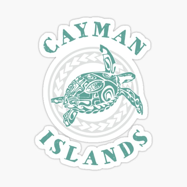 Paper & Party Supplies Stickers Cayman Islands Tribal Tattoo Sea Turtle ...