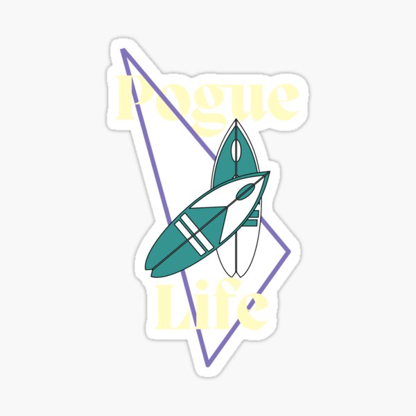 "Pogue Life: Outer Banks" Sticker for Sale by BotanStudio | Redbubble