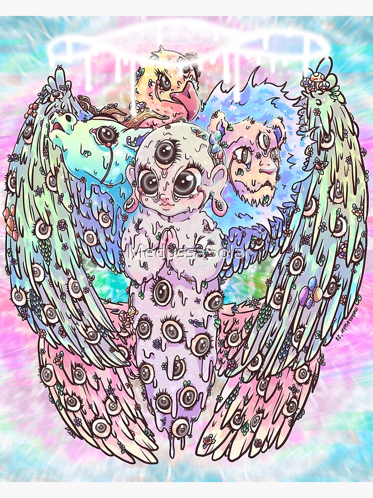 Poster « Chérubin pastel », par MedussaSolar | Redbubble