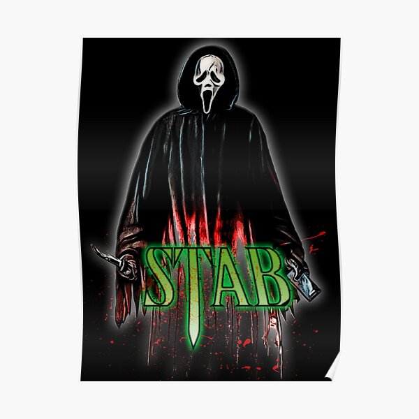 "stab" Poster for Sale by American Artist | Redbubble