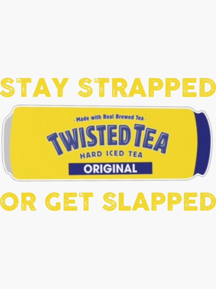 "TWISTED TEA BEER " Sticker by zaryaantono | Redbubble