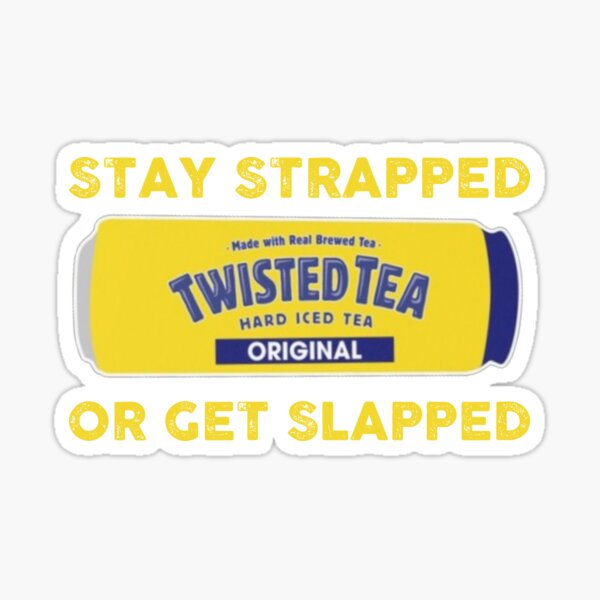 "TWISTED TEA BEER " Sticker by zaryaantono | Redbubble