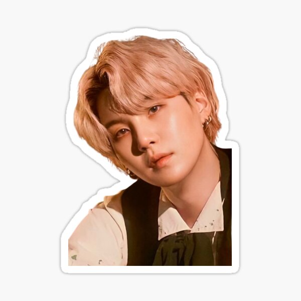 "BTS Suga" Sticker by hei-z99 | Redbubble