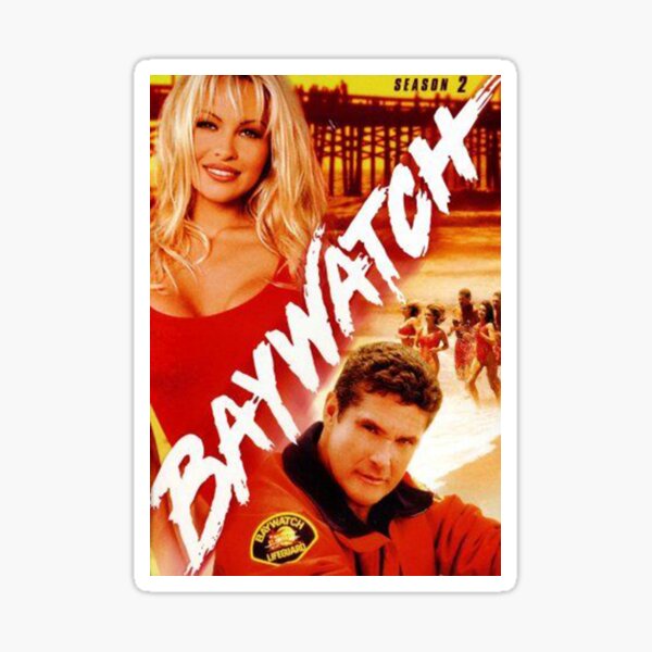 "Baywatch (1989)" Sticker by campagnamariaa | Redbubble