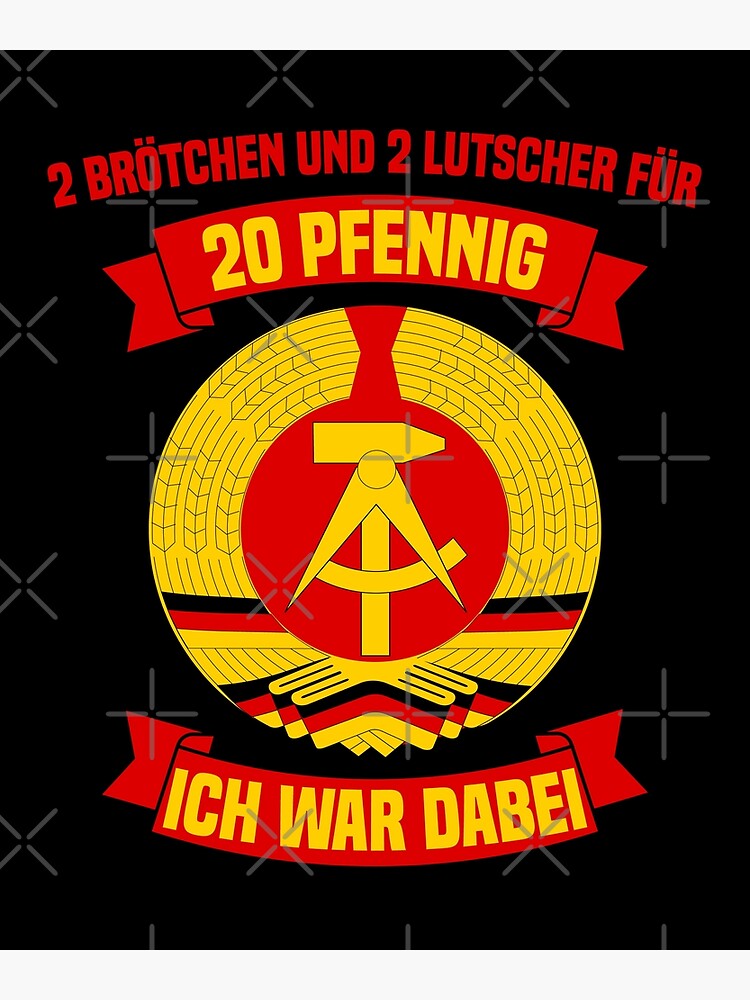 " East Germany Retro GDR - German democratic republic Nostalgia - DDR ...