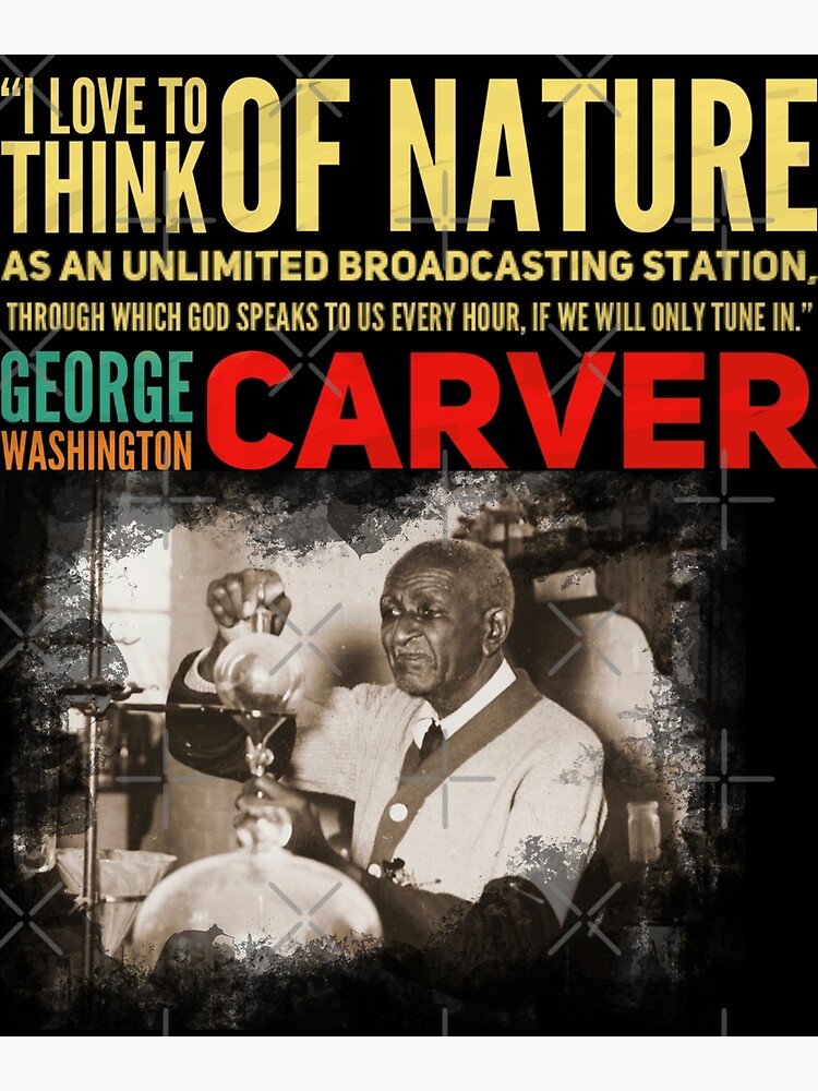 "George Washington Carver v4" Poster by mwebba2005 | Redbubble