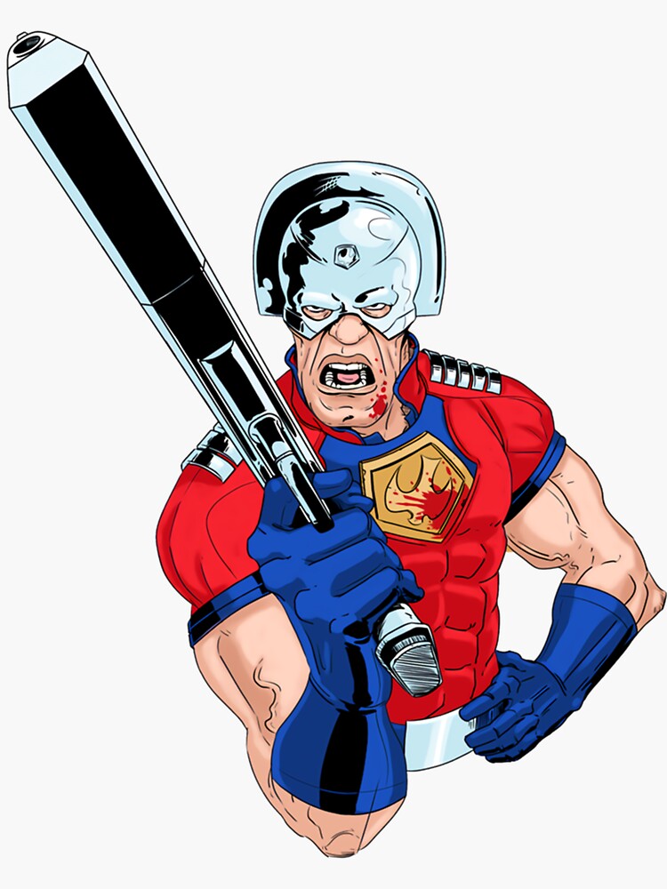 "Peacemaker " Sticker by UvitzPrint | Redbubble