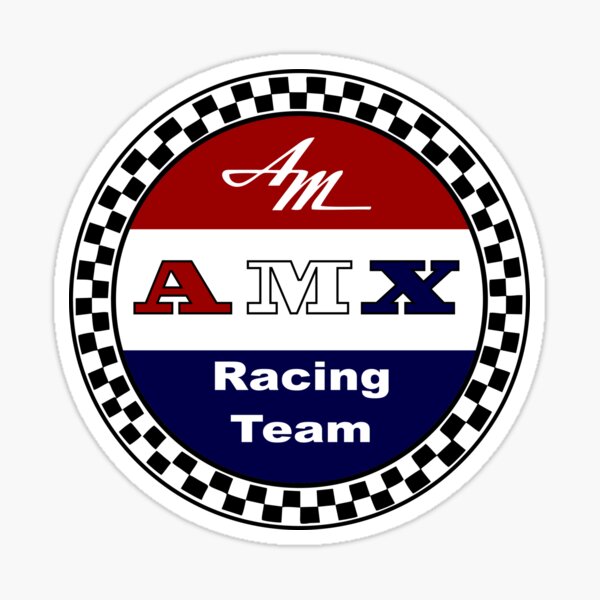 "AMX Racing " Sticker by aziatinrsp | Redbubble