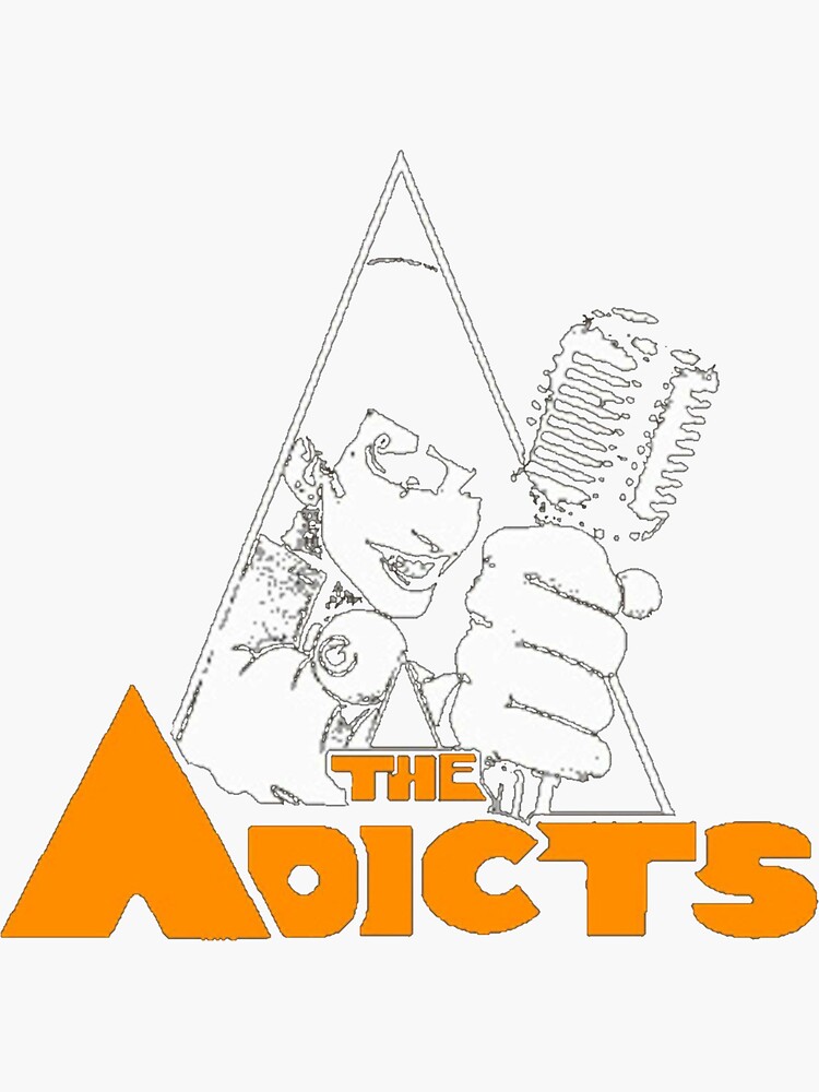 "THE ADICTS PUNK ROCK " Sticker by artempopov | Redbubble