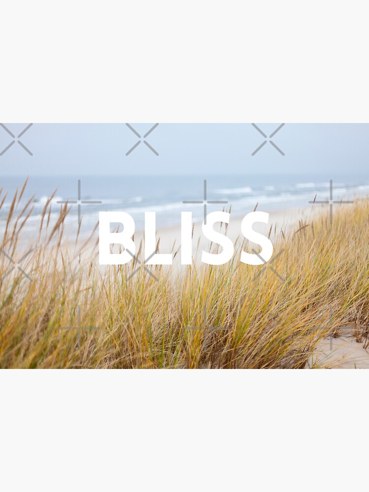 "Bliss" Sticker by BeastBarnett | Redbubble
