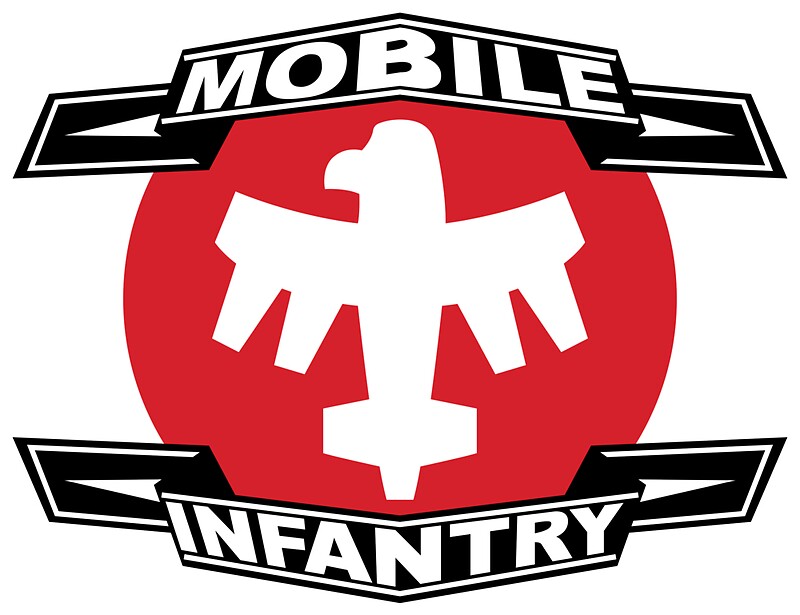 Infantry Mobile Starship Troopers: Stickers | Redbubble
