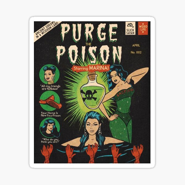 "Poison" Sticker by Simonekirsch | Redbubble