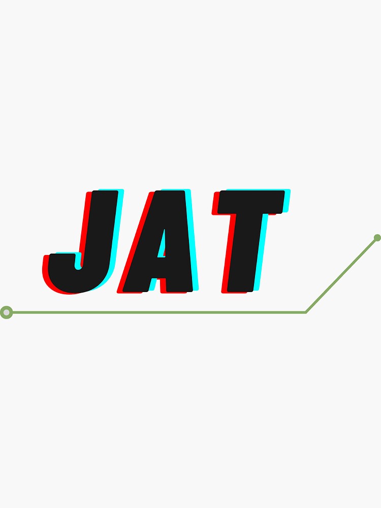 "Jat logo" Sticker for Sale by ToughCookie98 | Redbubble