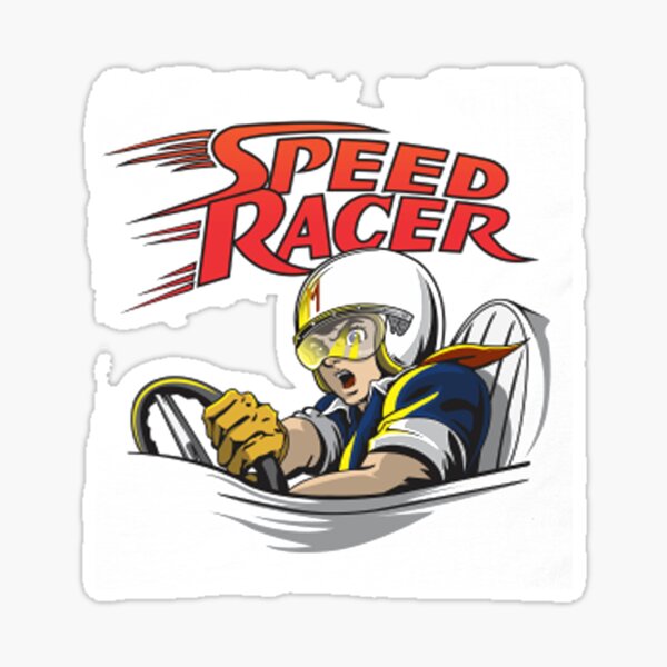 "Speed Racer" Sticker by timbol14 | Redbubble