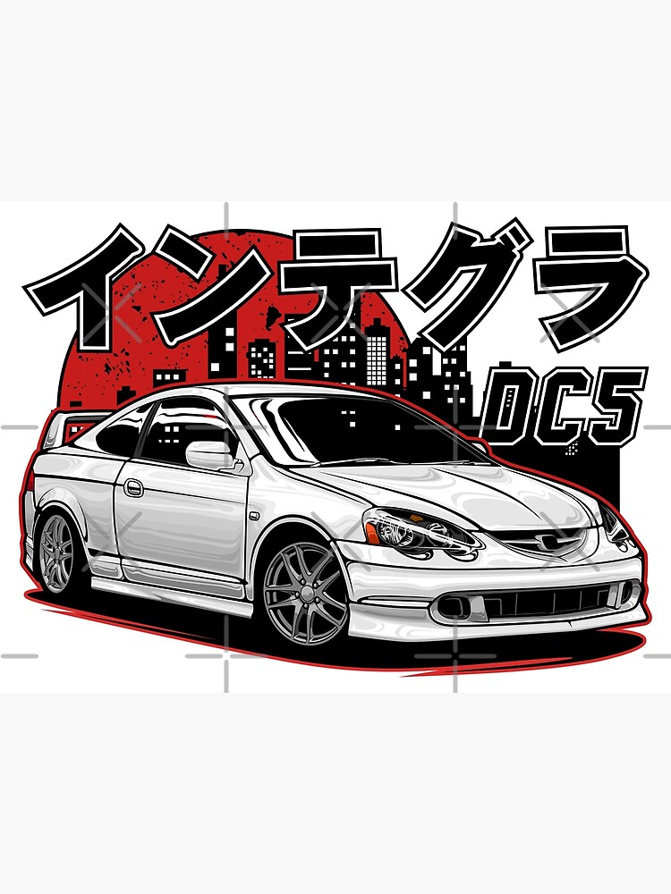"Integra DC5 Type R" Poster for Sale by idrdesign | Redbubble