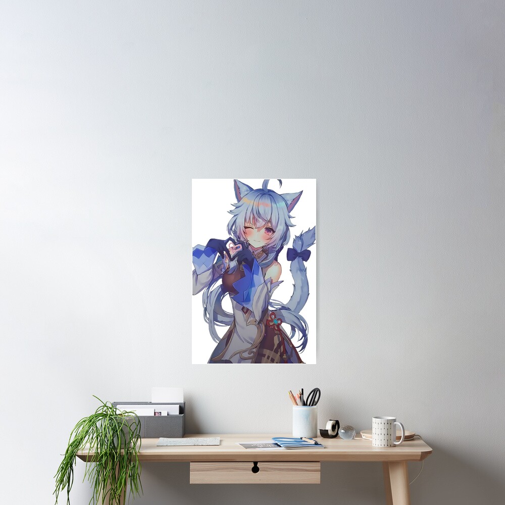 "GaNYA! || Genshin Impact" Poster by AszaAri | Redbubble