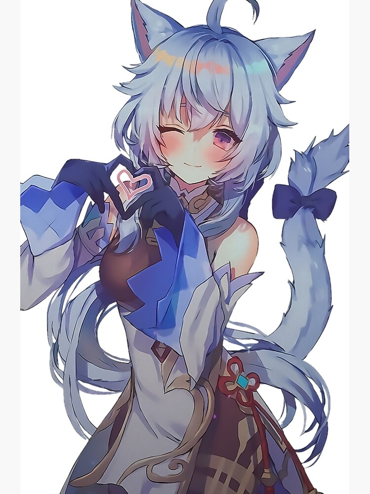 "GaNYA! || Genshin Impact" Poster by AszaAri | Redbubble