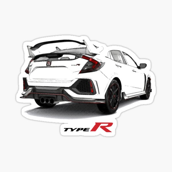 "Type r" Sticker for Sale by Banan31 | Redbubble