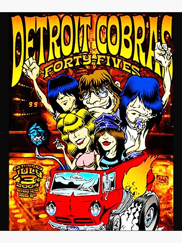 "The Detroit Cobras Premium " Poster by Musclecosplay | Redbubble