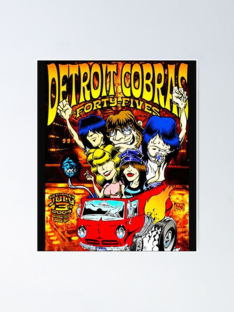 "The Detroit Cobras Premium " Poster by Musclecosplay | Redbubble