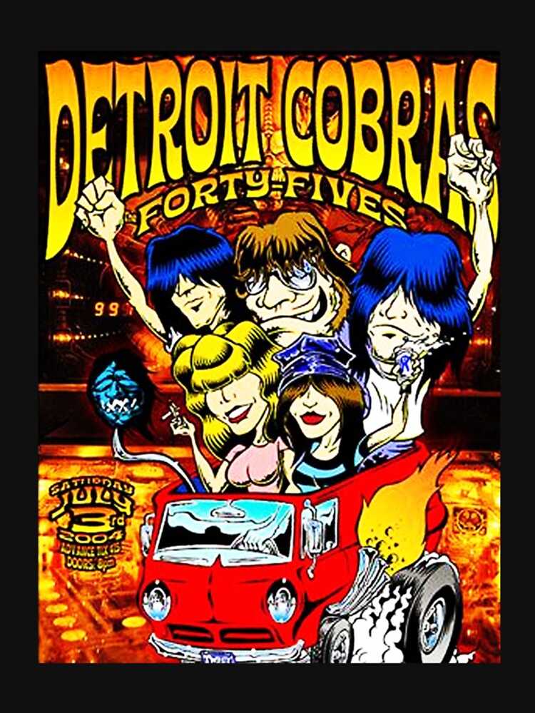 "The Detroit Cobras Premium " T-shirt for Sale by Musclecosplay ...
