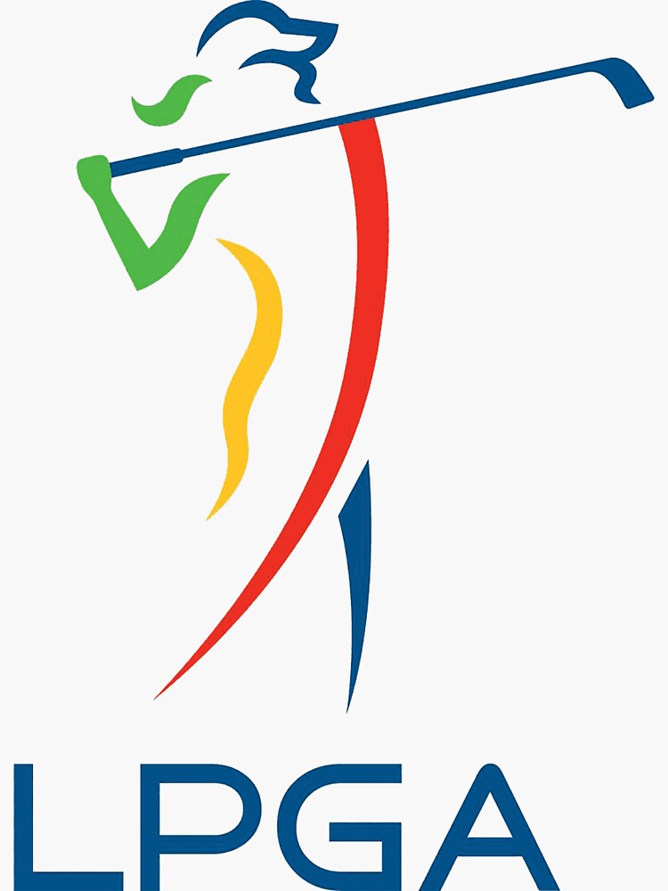 "LPGA" Sticker for Sale by HouseOfRock | Redbubble